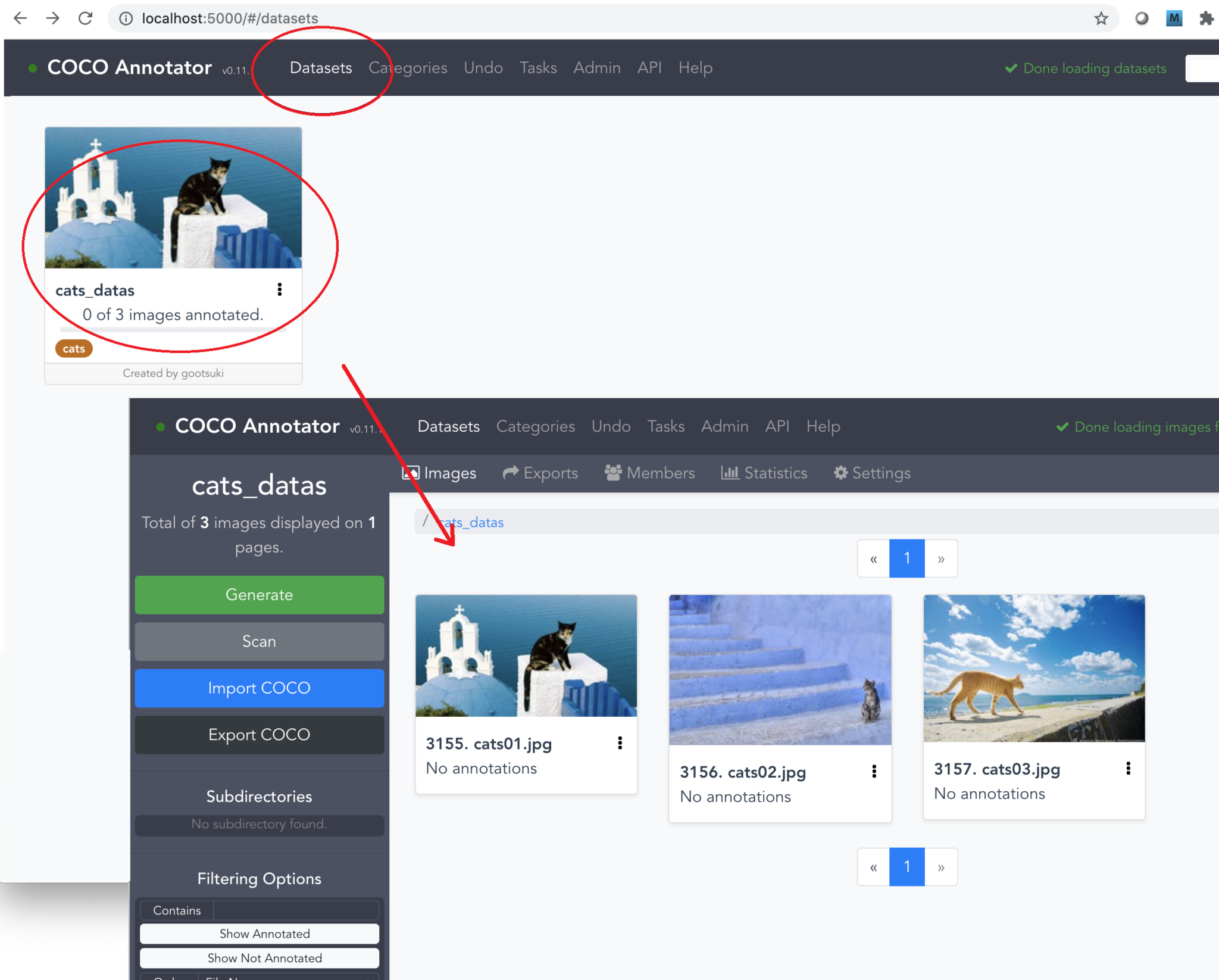 AIのデータ作り～アノテーション～COCO Annotator | やさしいAIの始め方