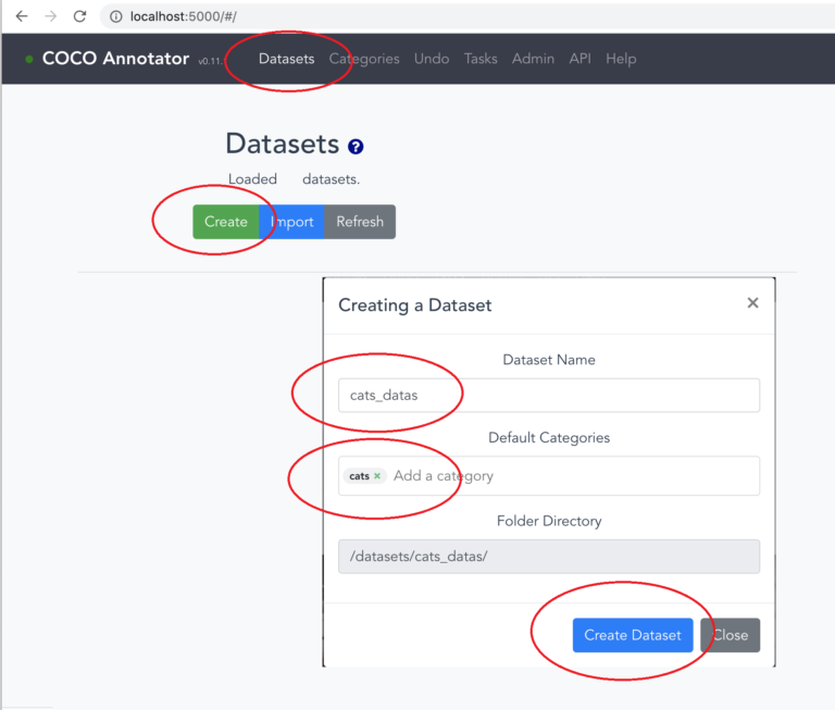 AIのデータ作り～アノテーション～COCO Annotator | やさしいAIの始め方